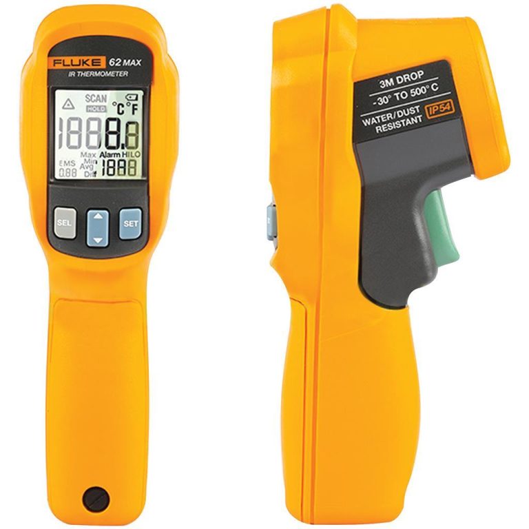 Termómetro Infrarrojo Fluke 62MAX – Calibraciones Metas